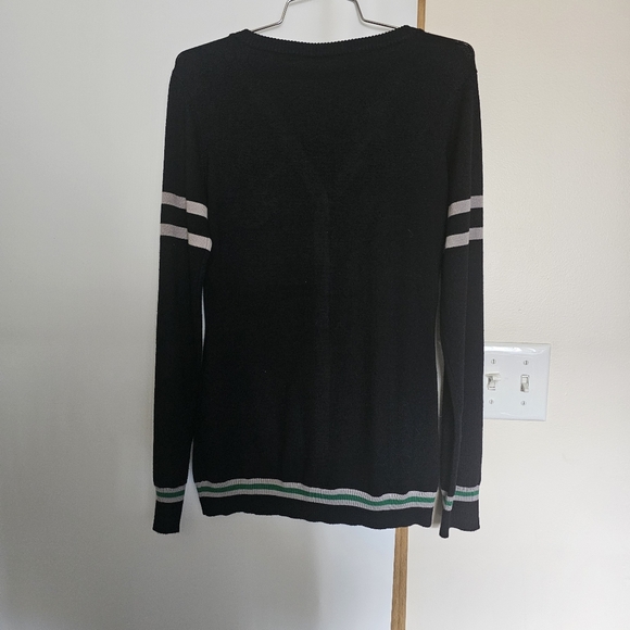 Hot Topic | Sweaters | New Harry Potter Cardigan Womens S Black Preppy ...